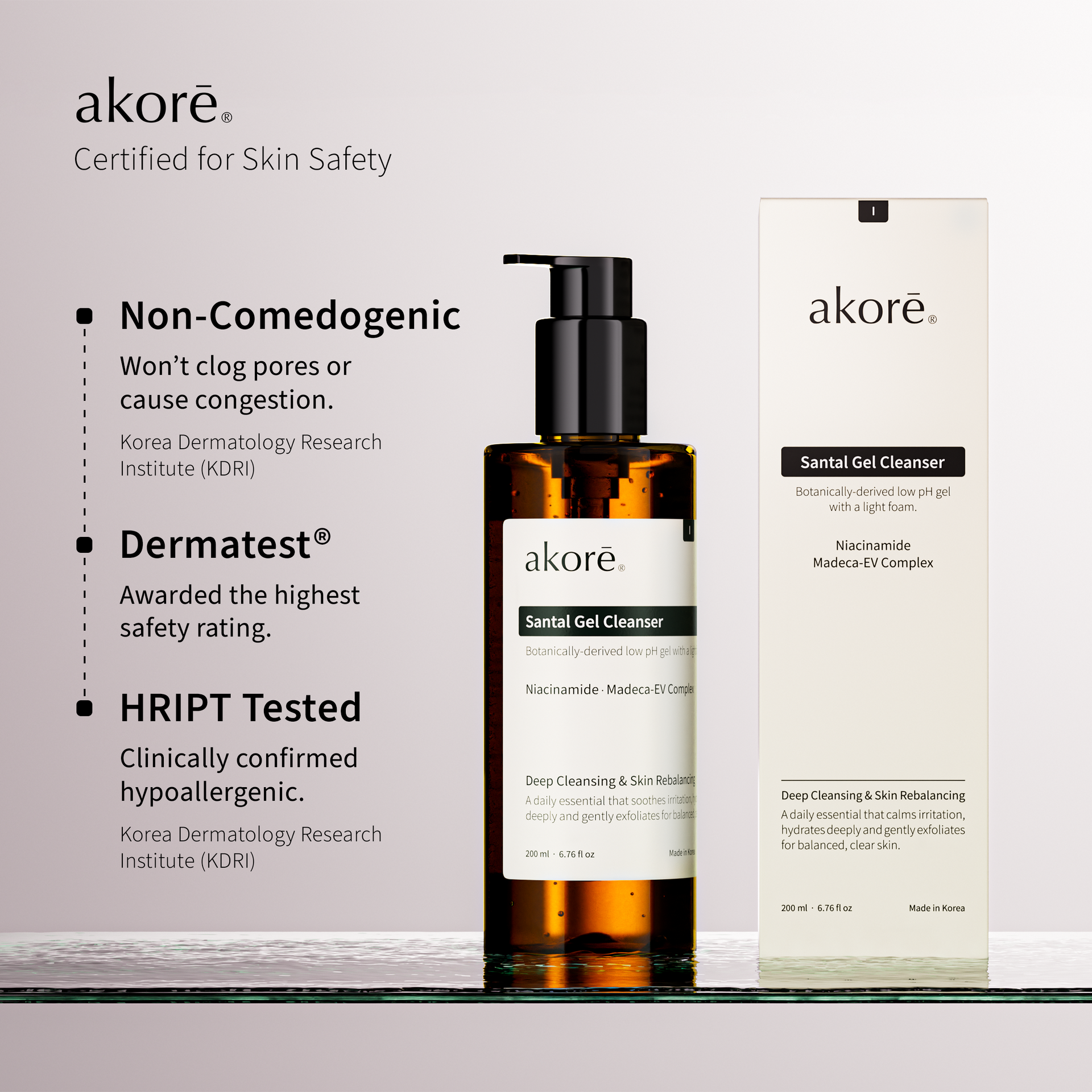 Santal Gel Cleanser – Akore